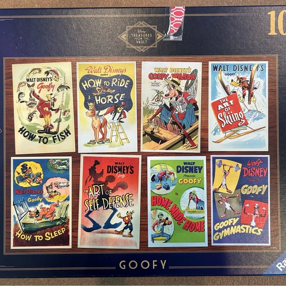 Ravensburger | Toys | Ravensberger Puzzledisney Goofy Vintage Poster ...